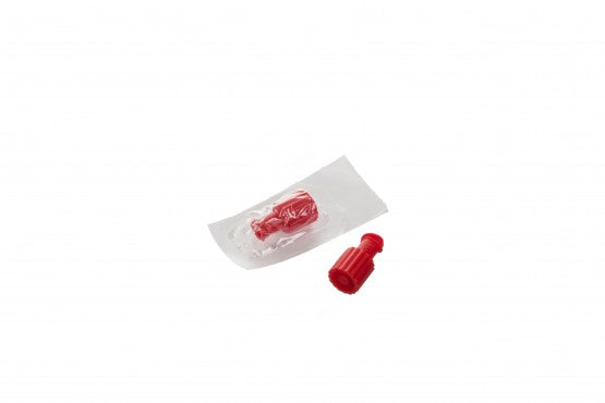 Luer Lock Caps, Male/Female Red - Pack of 100 – Ovilcare